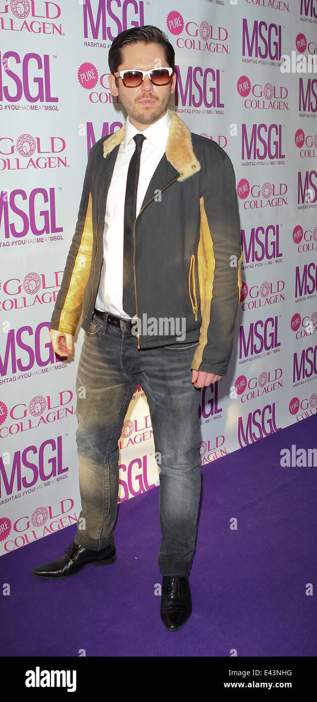 Media Skin Gifting Lounge event in London Featuring: Martin Delaney ...