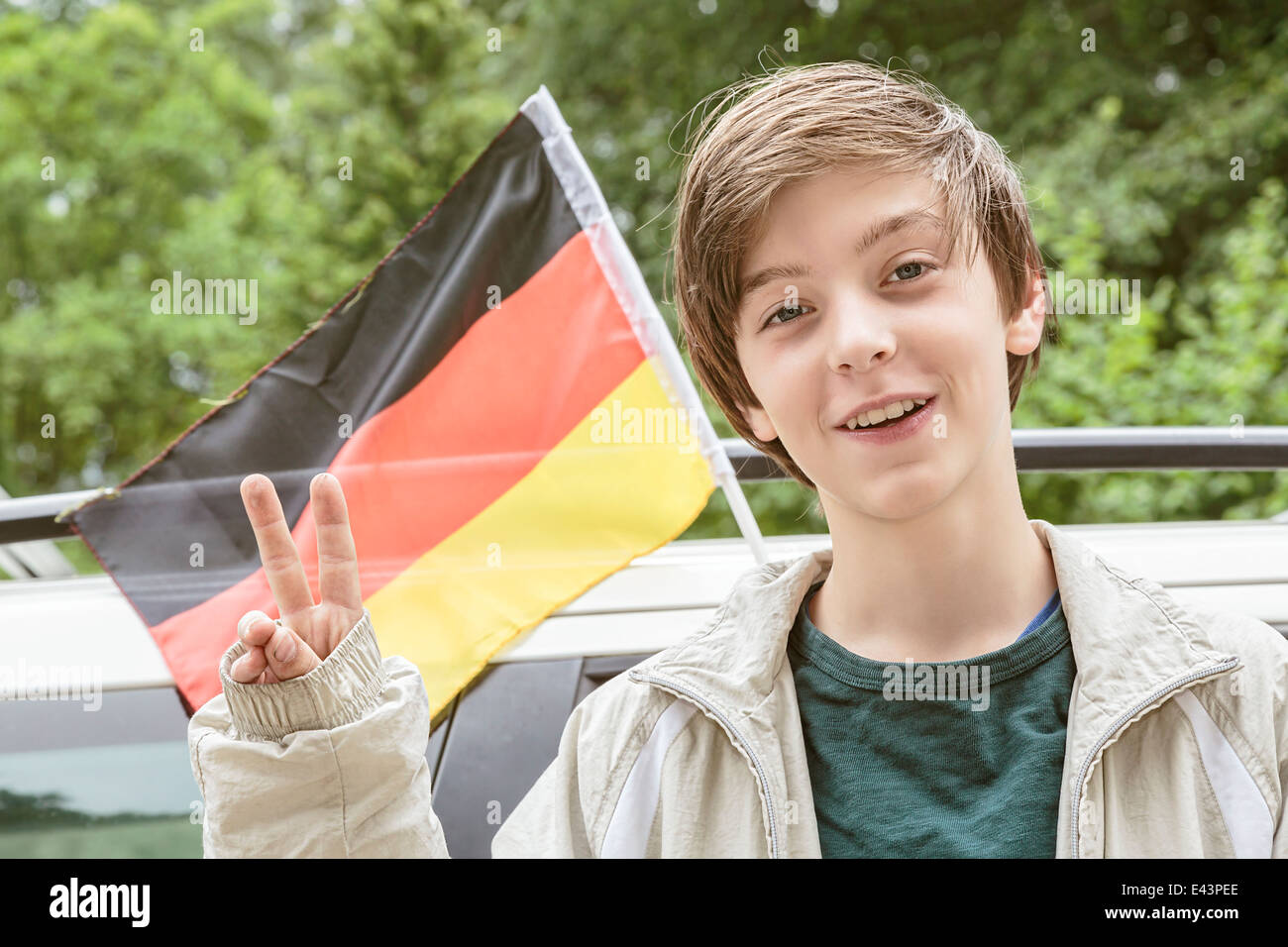 Patriotic teenager hi-res stock photography and images - Alamy
