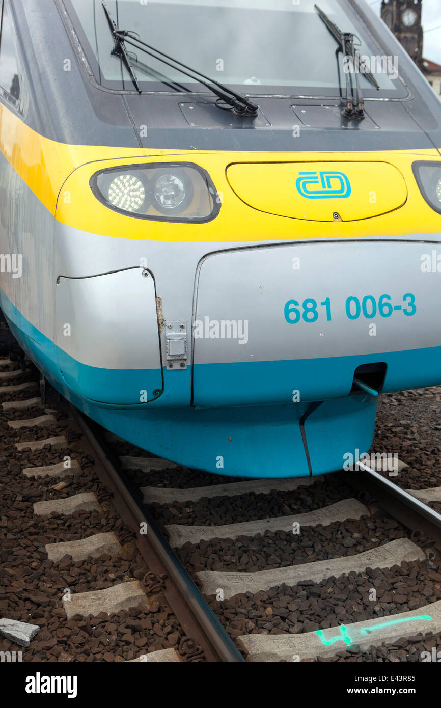 Czech Railways Class 682 Fiat-made Pendolino high-speed train Czech ...