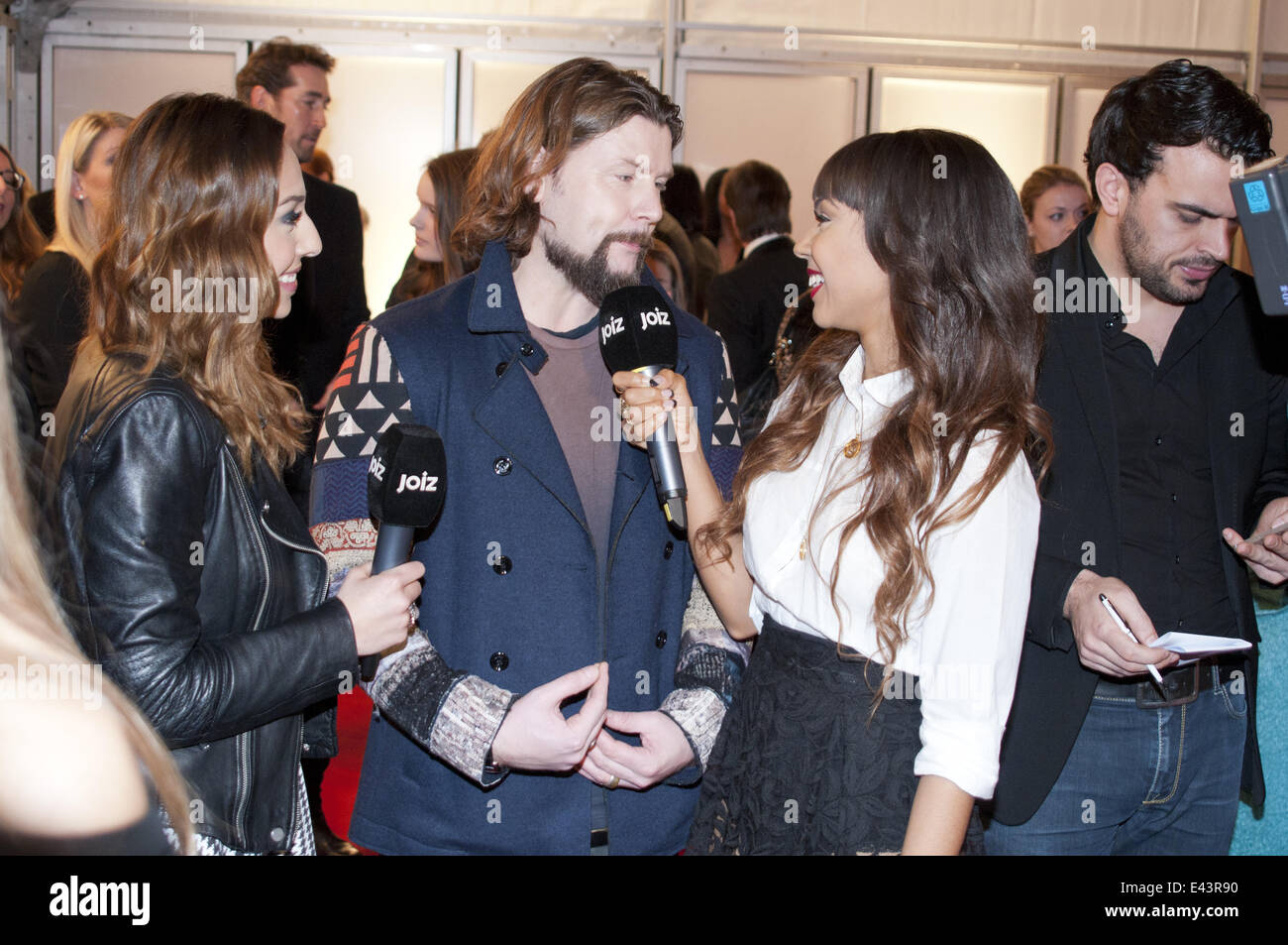 Alexandra Maurer and Melissa Khalaj from 'joiz - Dein Social TV ...