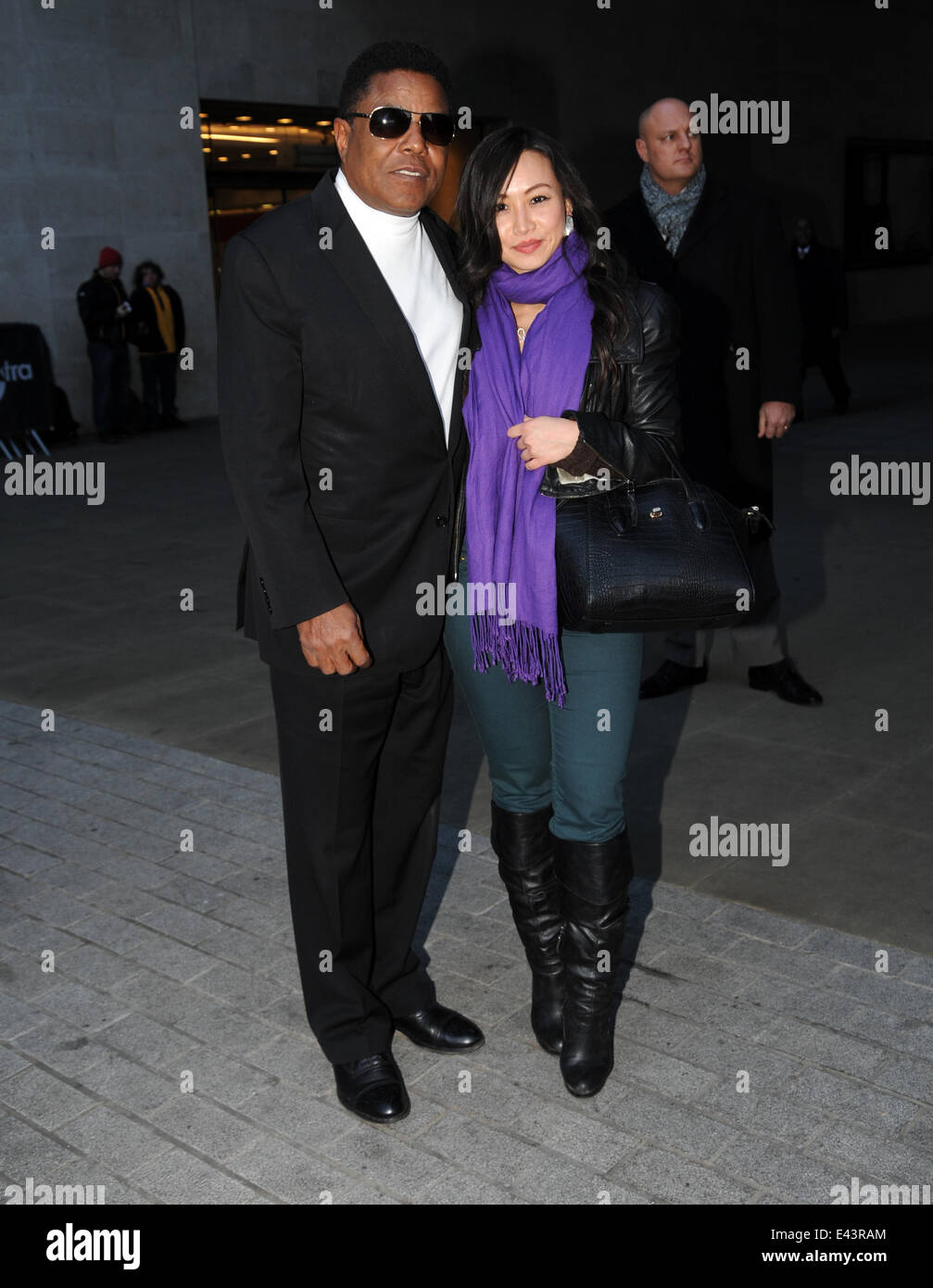 Tito Jackson and partner pictured outside BBC Radio Featuring: Tito ...