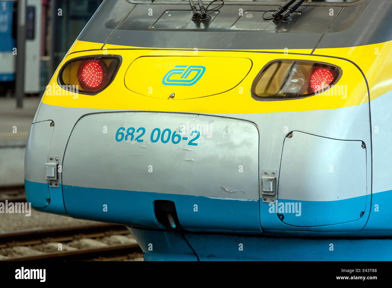 Czech Railways Class 682 Fiat-made Pendolino high-speed train Czech ...