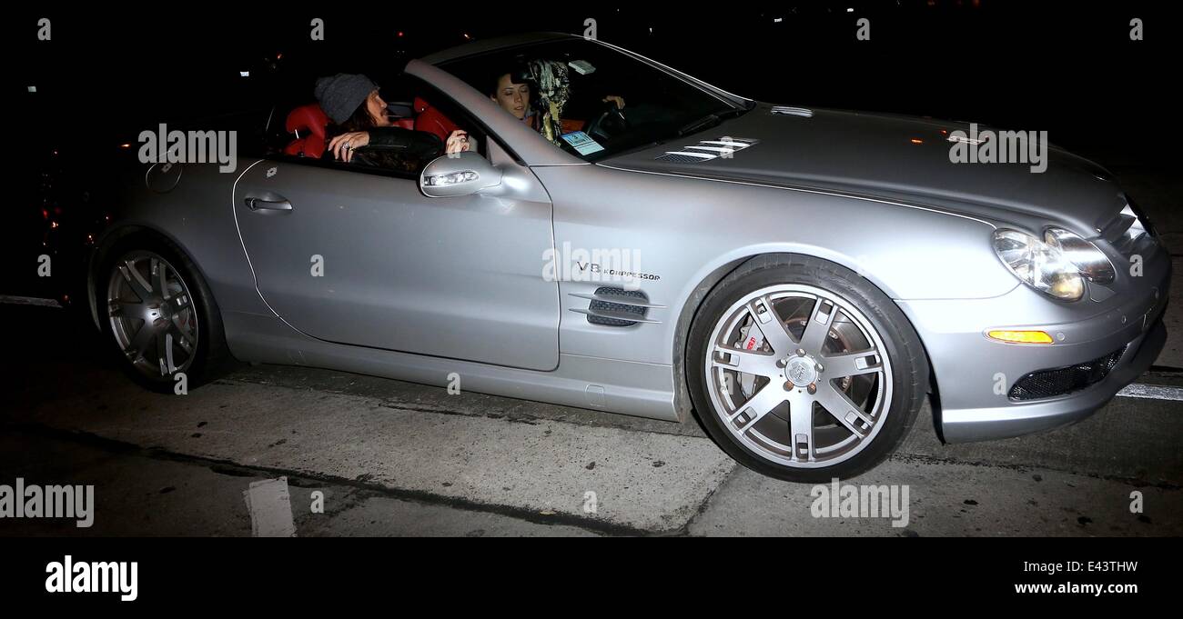 Steven Tyler spotted leaving Craig's restaurant in West Hollywood ...