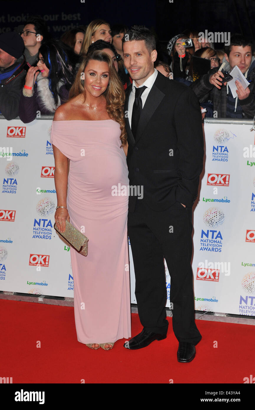 National Television Awards held at the O2 Arena - Arrivals. Featuring ...