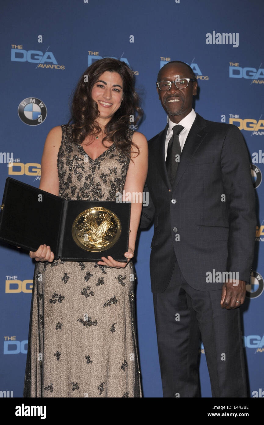 The 66th Annual DGA Awards 2014 - Pressroom Featuring: Jehane Noujaim ...