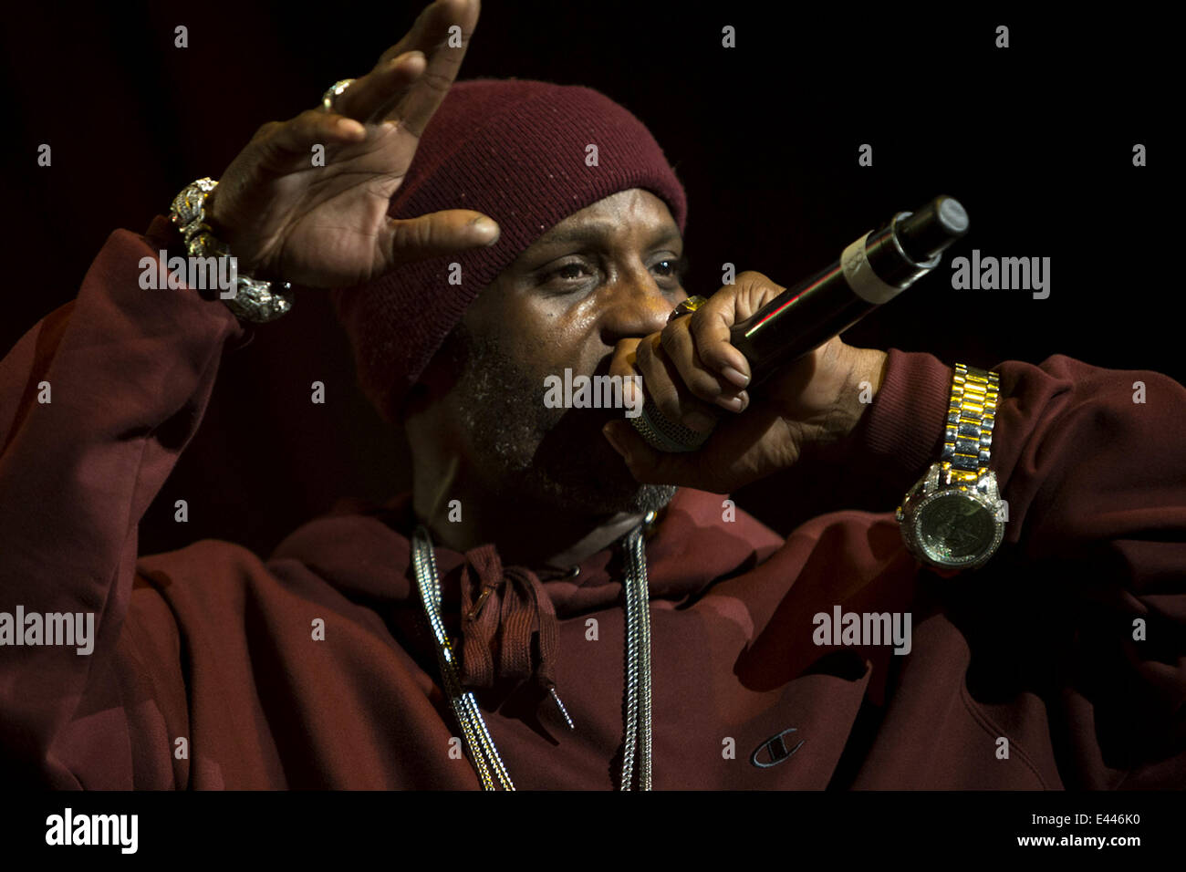 DMX headlines at the 2014 Masters of Ceremony concert held at Radio ...