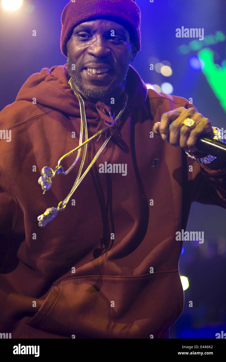 DMX headlines at the 2014 Masters of Ceremony concert held at Radio ...