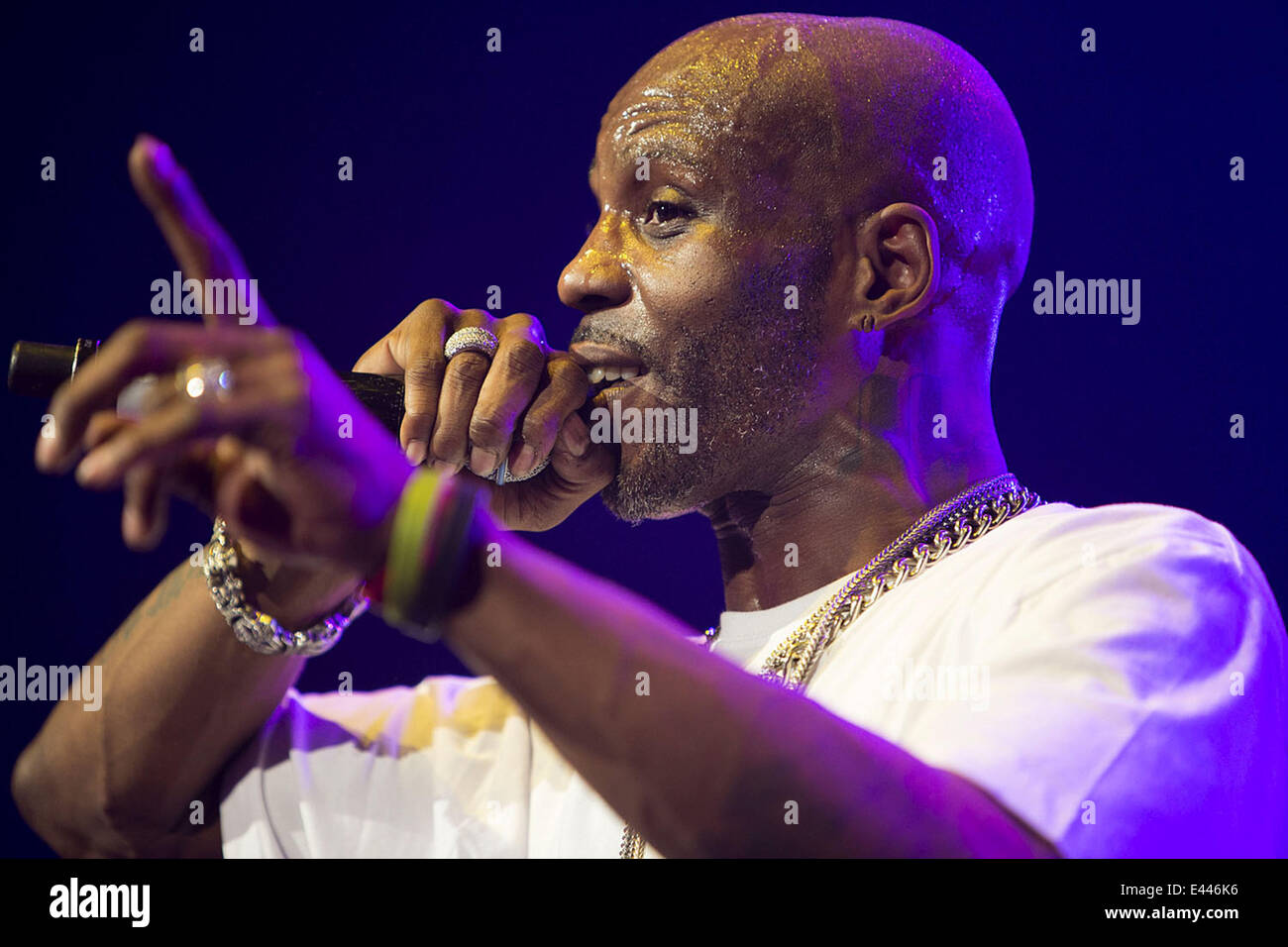 DMX headlines at the 2014 Masters of Ceremony concert held at Radio ...