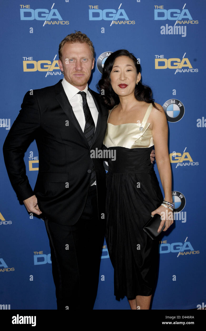 The 66th Annual DGA Awards 2014 Arrivals Featuring: Kevin McKidd,Sandra ...