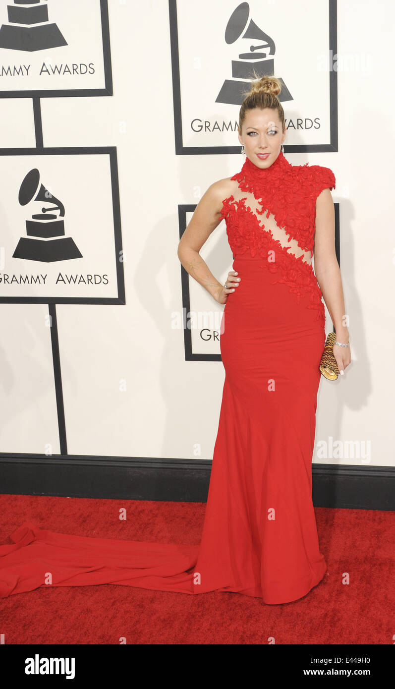 56th GRAMMY Awards - Arrivals Featuring: Colbie Caillat Where: Los ...