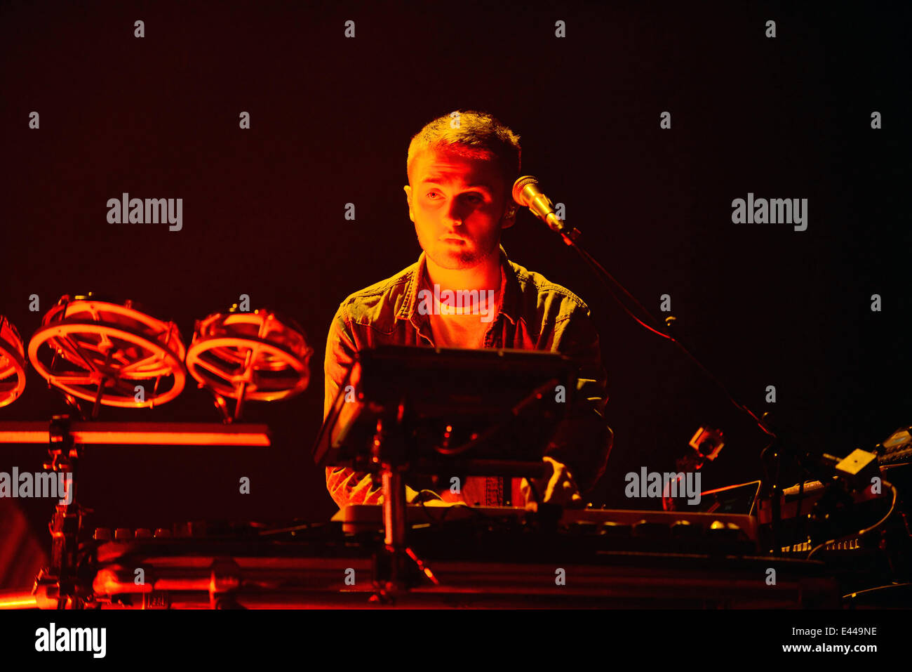 Disclosure perform live in concert at Fillmore Miami Beach at Jackie ...