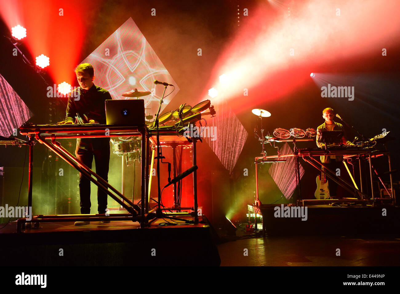 Disclosure perform live in concert at Fillmore Miami Beach at Jackie ...