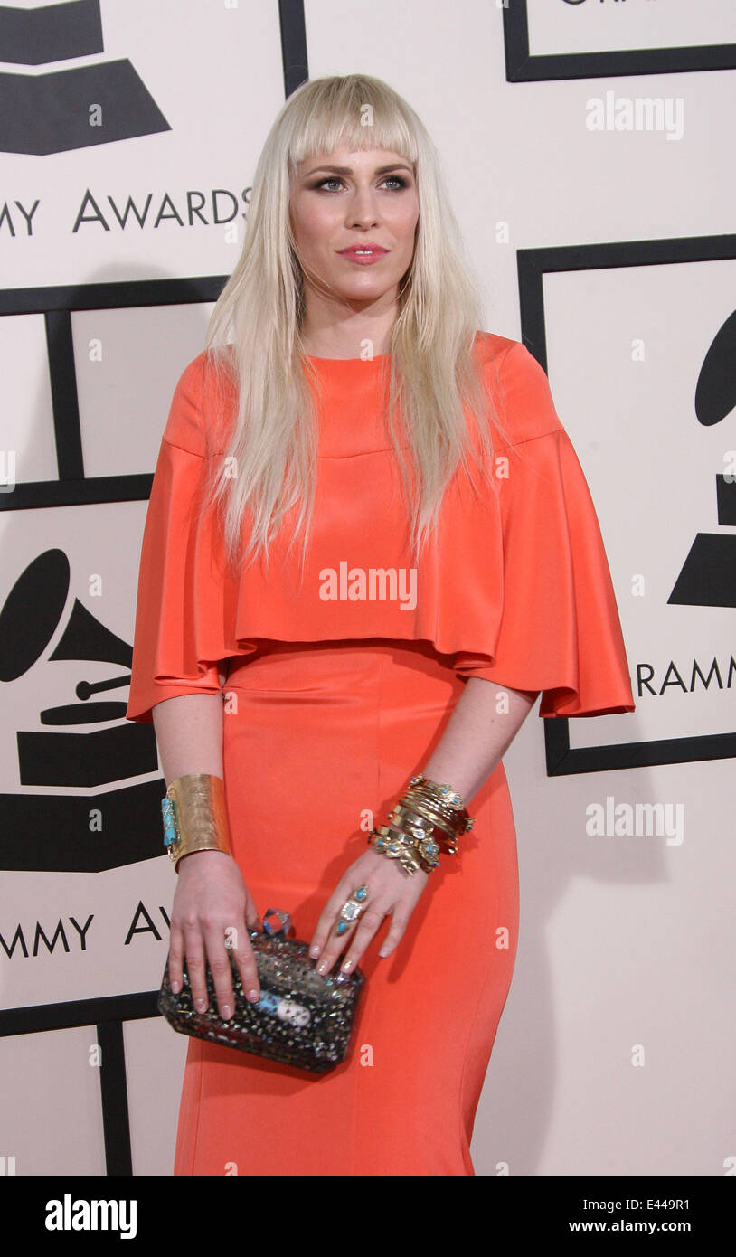 The 56th Annual GRAMMY Awards held at the Staples Center - Arrivals ...