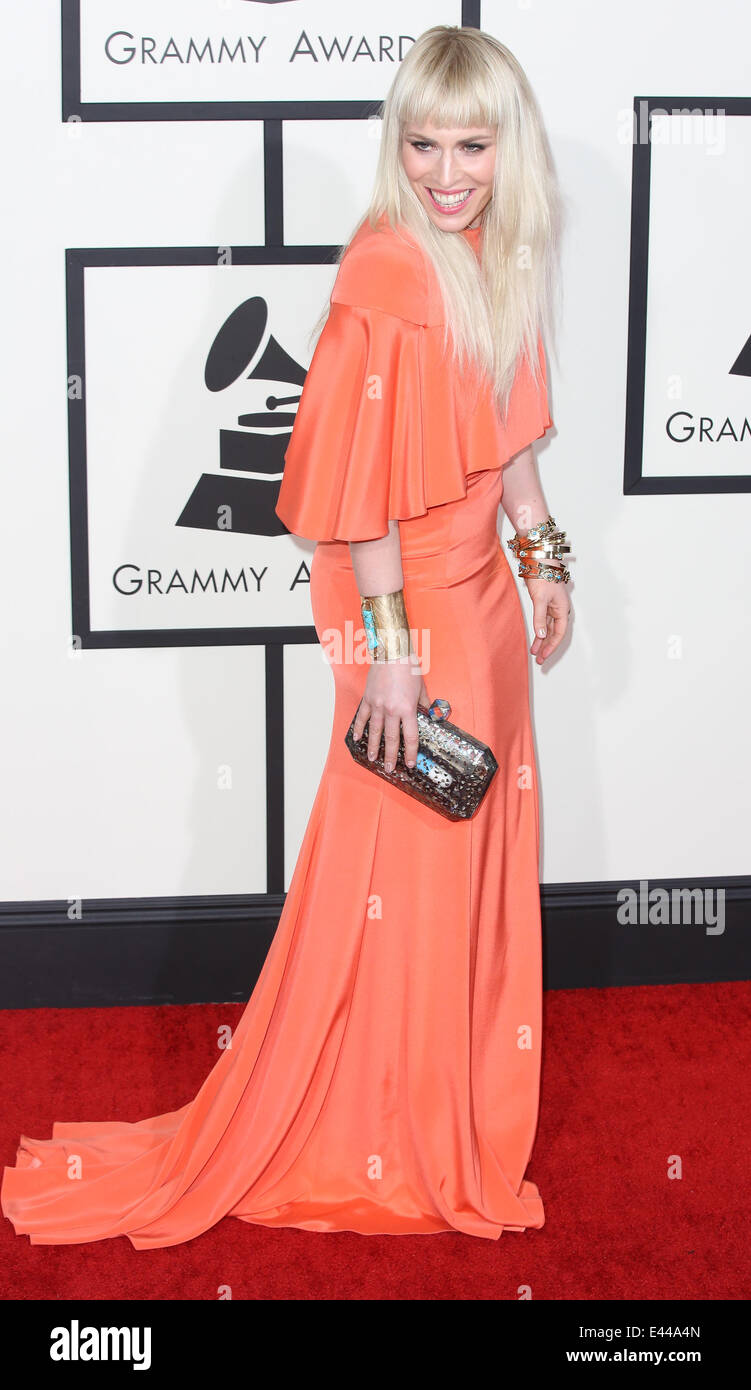 The 56th Annual GRAMMY Awards held at the Staples Center - Arrivals ...