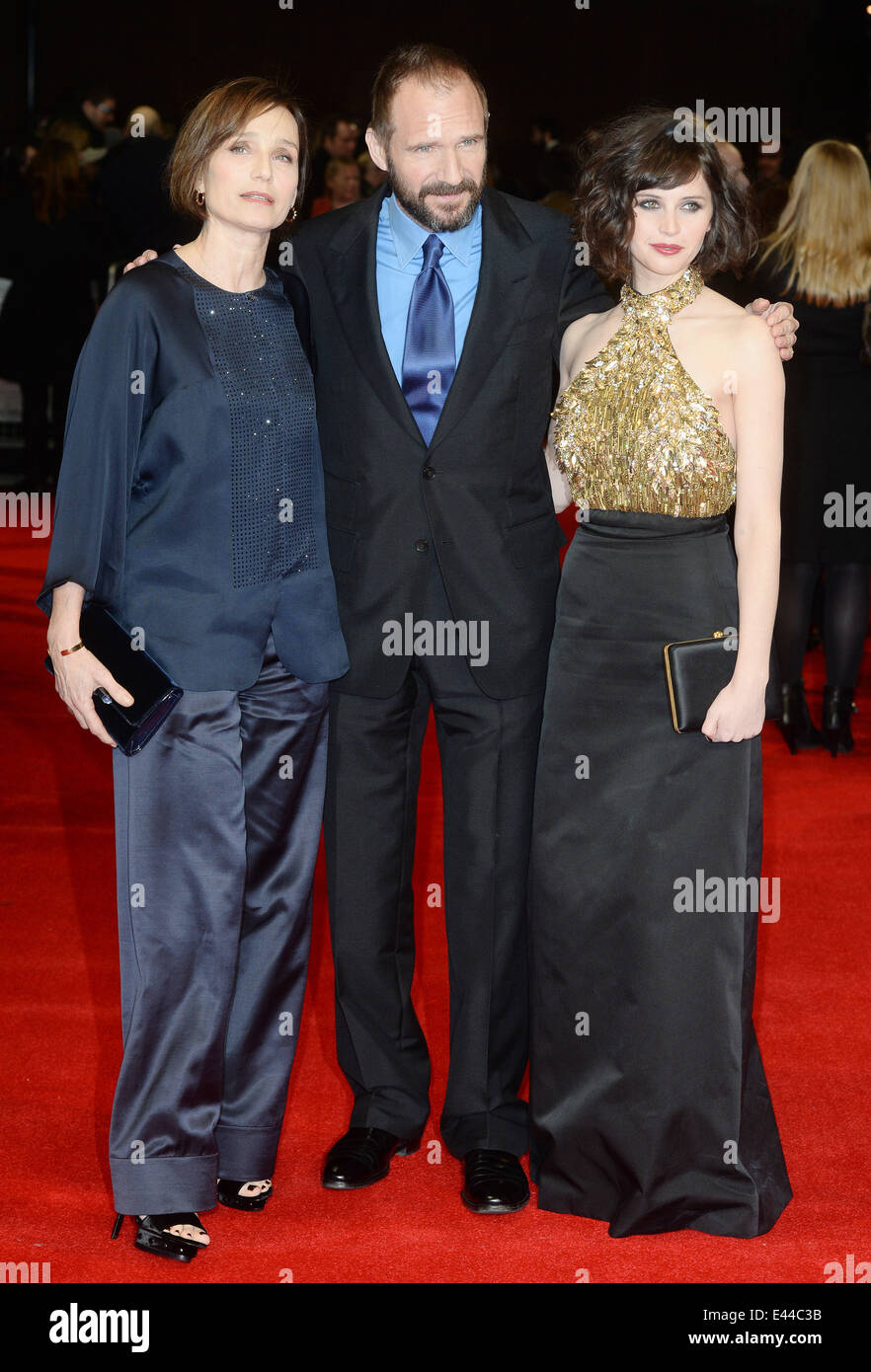 'The Invisible Woman' Premiere held at the Odeon Kensington - Arrivals ...