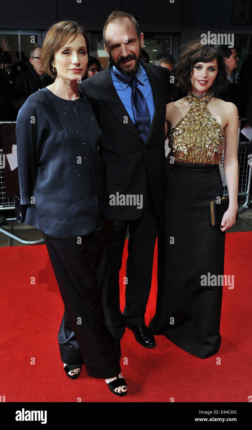 The U.K. premiere of 'The Invisible Woman' held at the Odeon Kensington ...