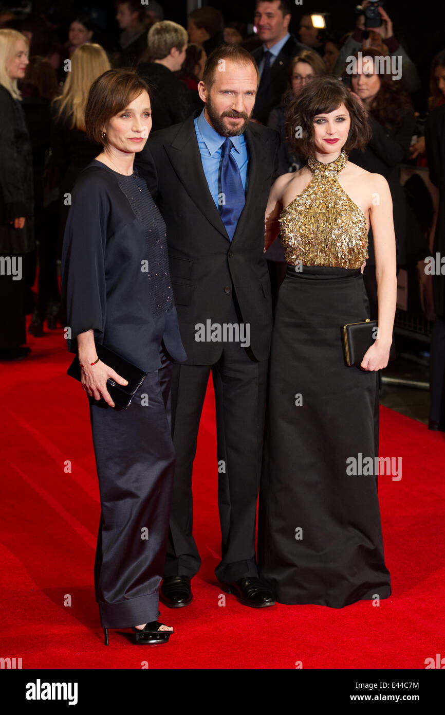 The U.K. premiere of 'The Invisible Woman' held at the Odeon Kensington ...