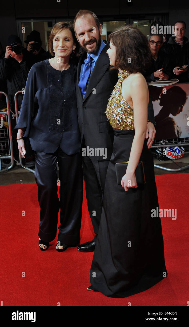 The U.K. premiere of 'The Invisible Woman' held at the Odeon Kensington ...