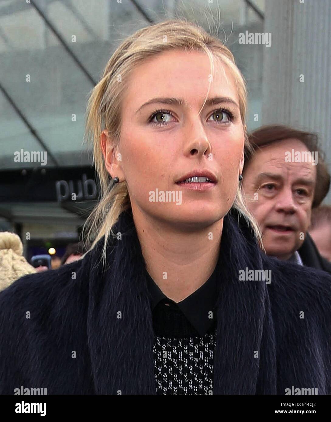 Maria Sharapova promotes her new candy collection 'Sugarpova' during an ...