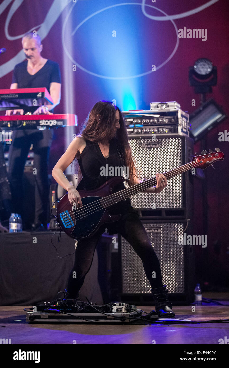 Tarja performing live in concert at the Aula Magna Featuring: Tarja ...