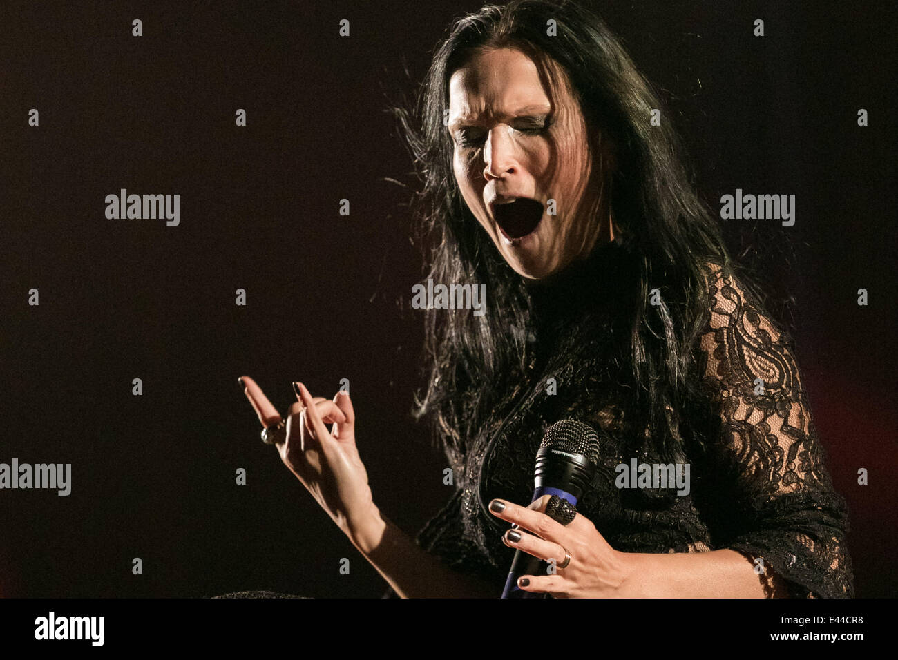 Tarja performing live in concert at the Aula Magna Featuring: Tarja ...