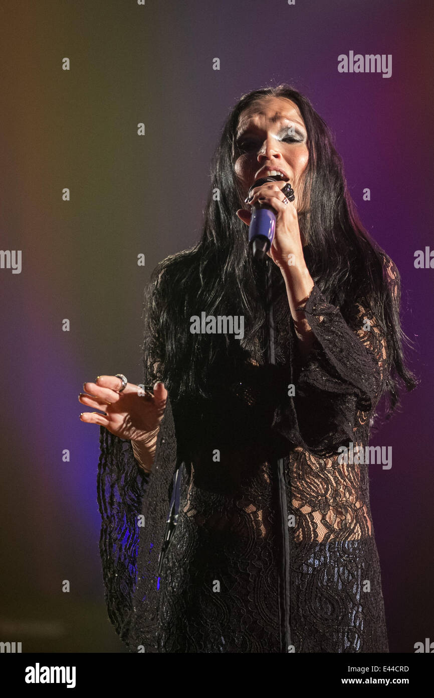 Tarja performing live in concert at the Aula Magna Featuring: Tarja ...