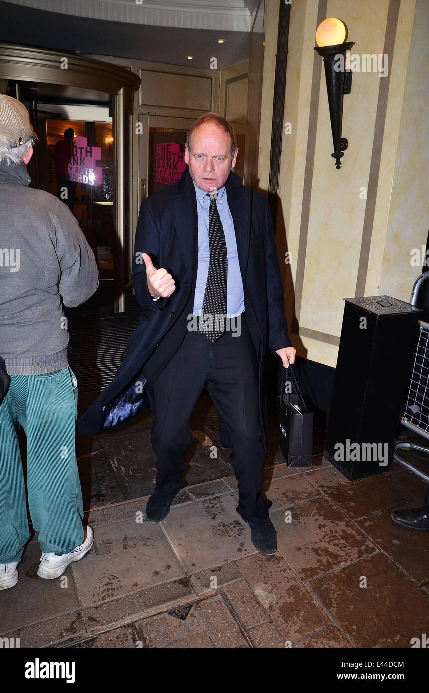 South Bank Sky Arts awards at Dorchester Hotel Featuring: John Lloyd Where: London, United ...