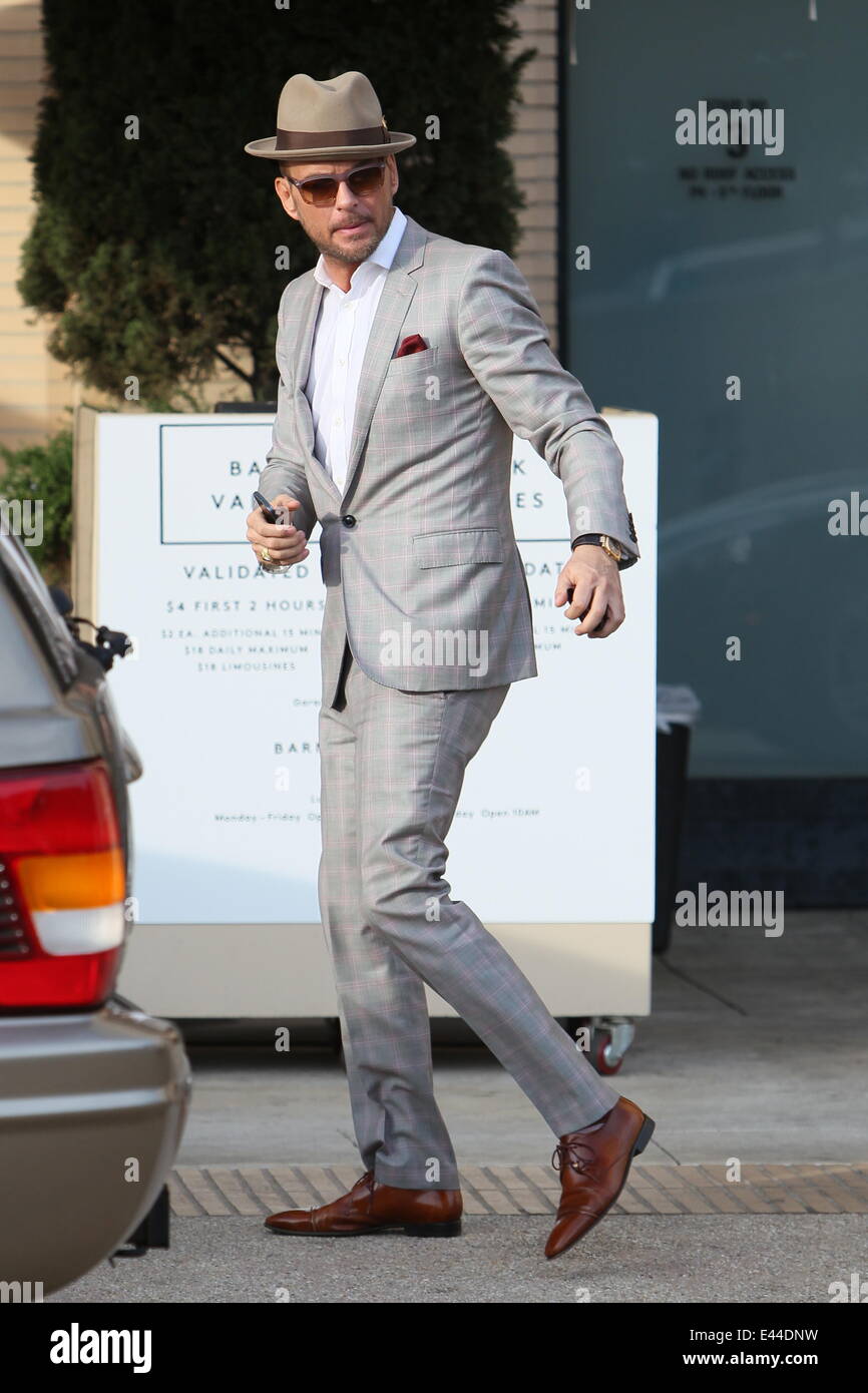 Matt Goss and Robin Antin seen shopping together at Barneys of New York ...