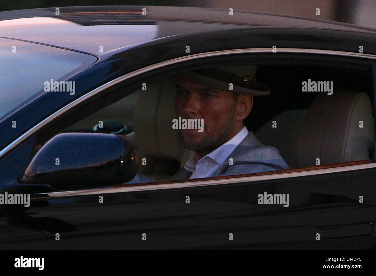 Matt Goss and Robin Antin seen shopping together at Barneys of New York ...