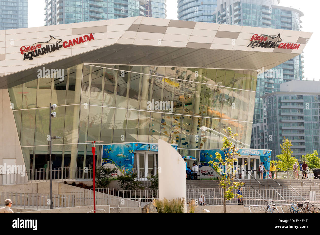 Front entrance of Ripley's Aquarium in Toronto Ontario Canada Stock ...