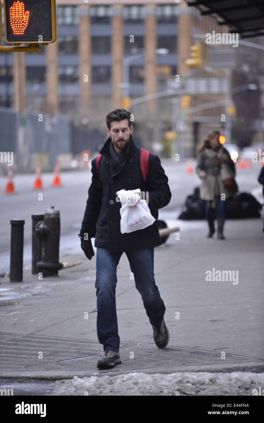 Jason Hoppy returning home Featuring: Jason Hoppy Where: Manhattan, New ...