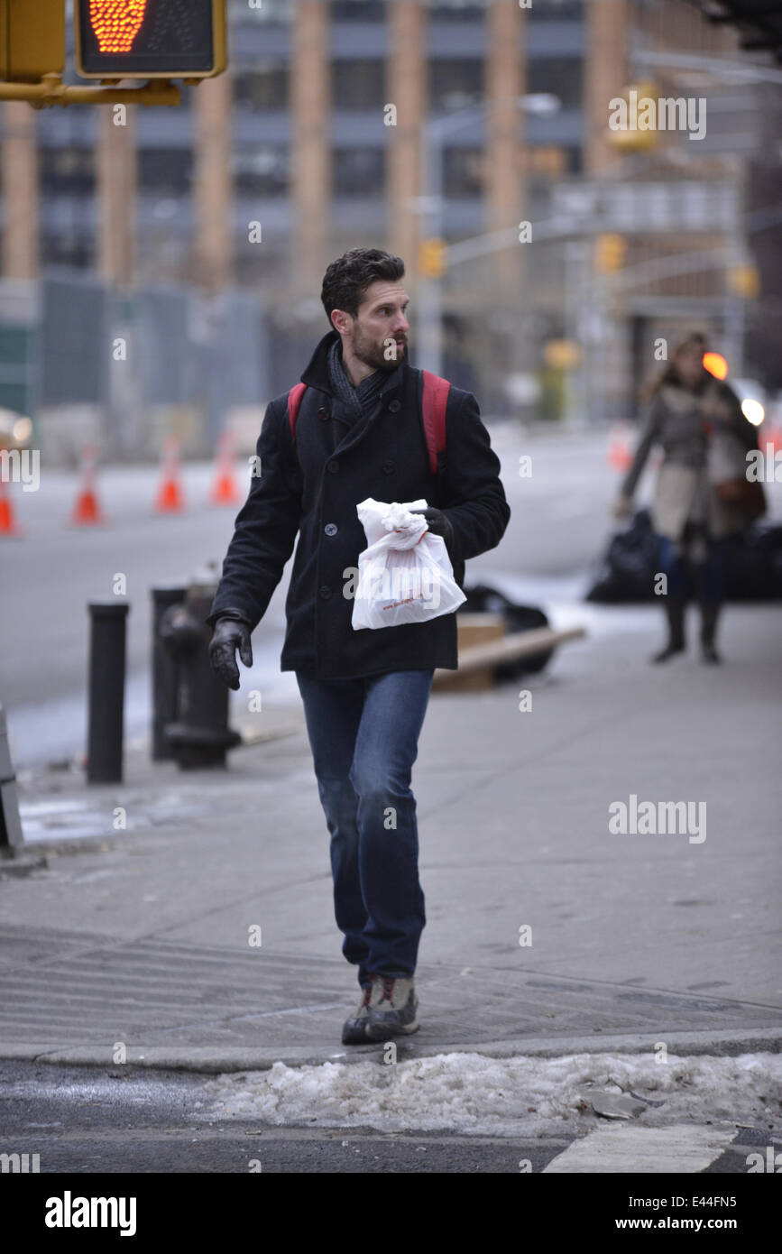 Jason Hoppy returning home Featuring: Jason Hoppy Where: Manhattan, New ...