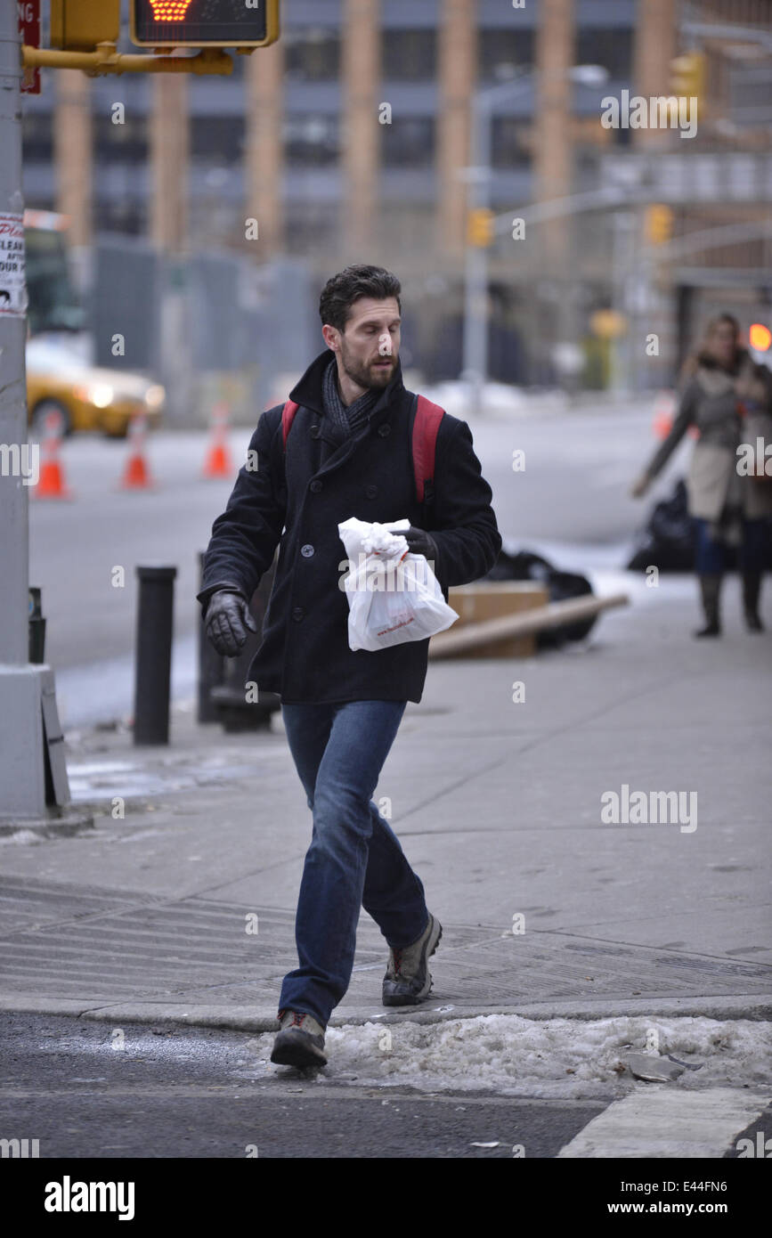 Jason Hoppy returning home Featuring: Jason Hoppy Where: Manhattan, New ...