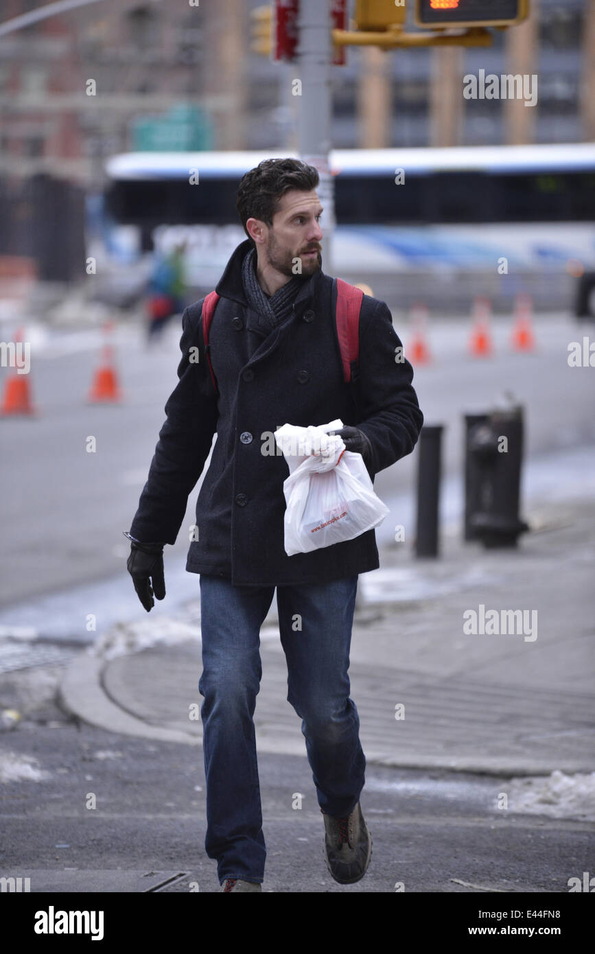 Jason Hoppy returning home Featuring: Jason Hoppy Where: Manhattan, New ...