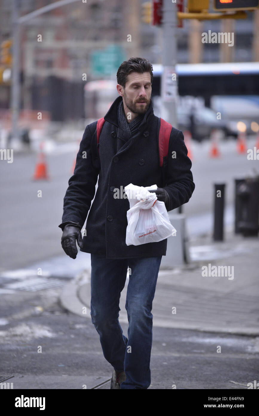 Jason Hoppy returning home Featuring: Jason Hoppy Where: Manhattan, New ...