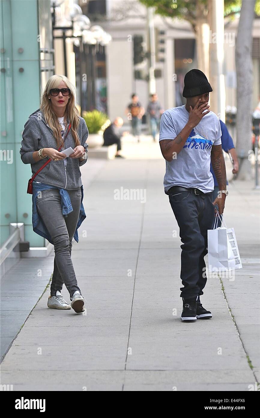 Nas shops in Beverly Hills at Theodore Featuring: NAS Where: Los ...