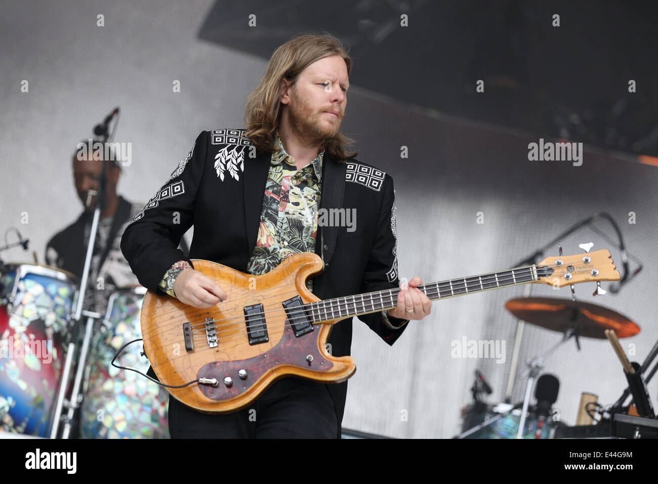 2014 Big Day Out Festival - Arcade Fire performing on stage Featuring ...