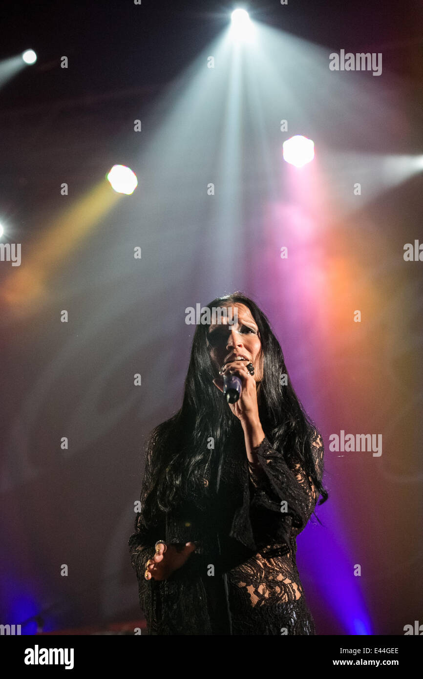 Tarja performing live in concert at the Aula Magna Featuring: Tarja ...