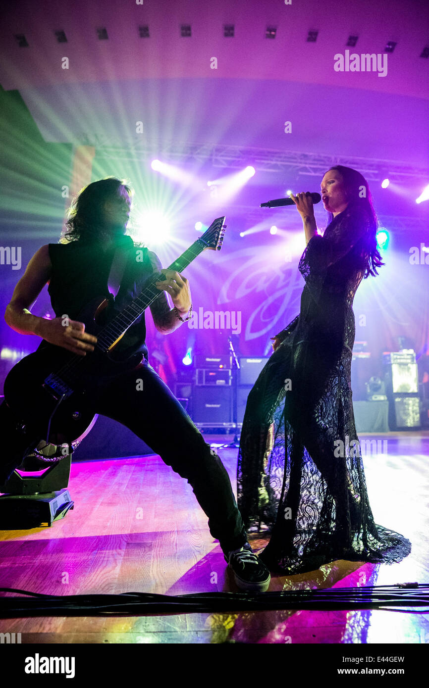 Tarja performing live in concert at the Aula Magna Featuring: Tarja ...