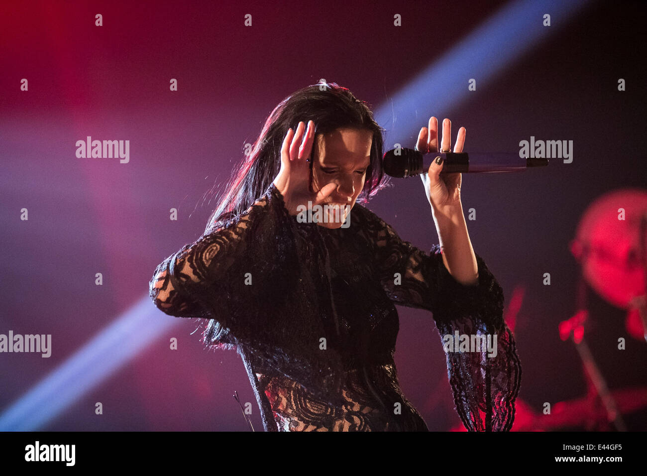 Tarja performing live in concert at the Aula Magna Featuring: Tarja ...
