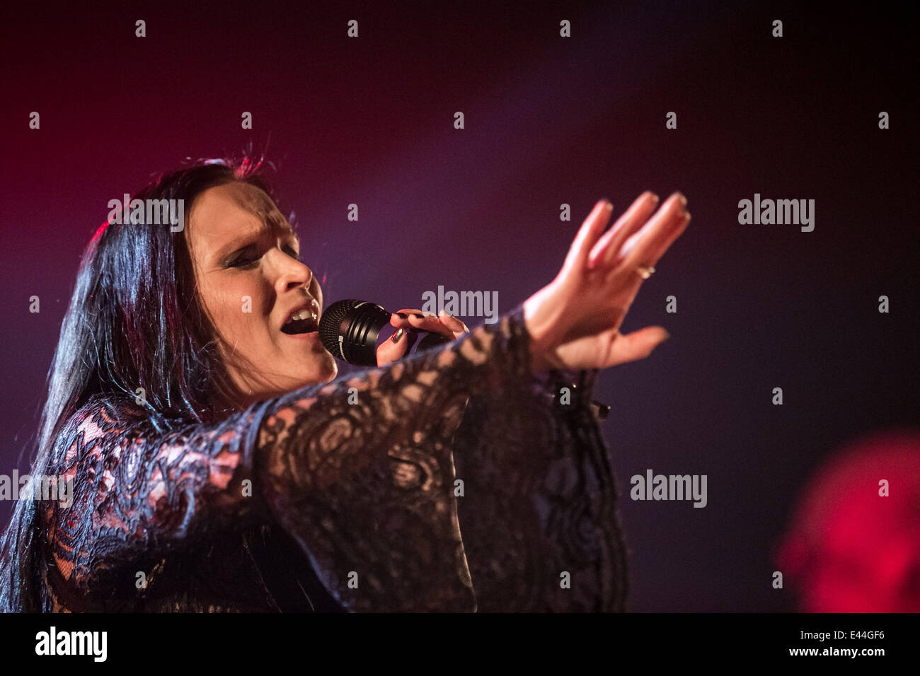 Tarja performing live in concert at the Aula Magna Featuring: Tarja ...