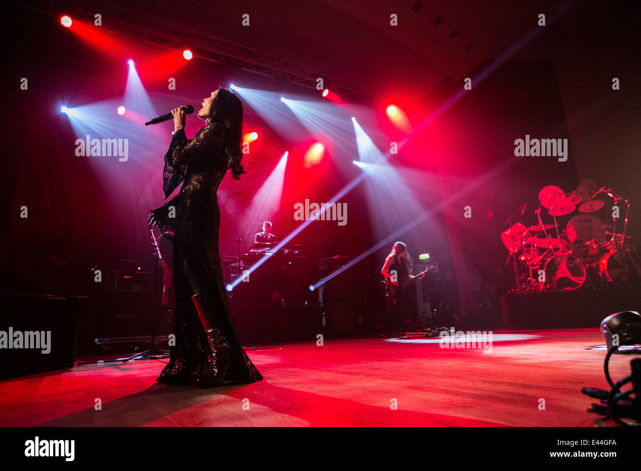 Tarja performing live in concert at the Aula Magna Featuring: Tarja ...