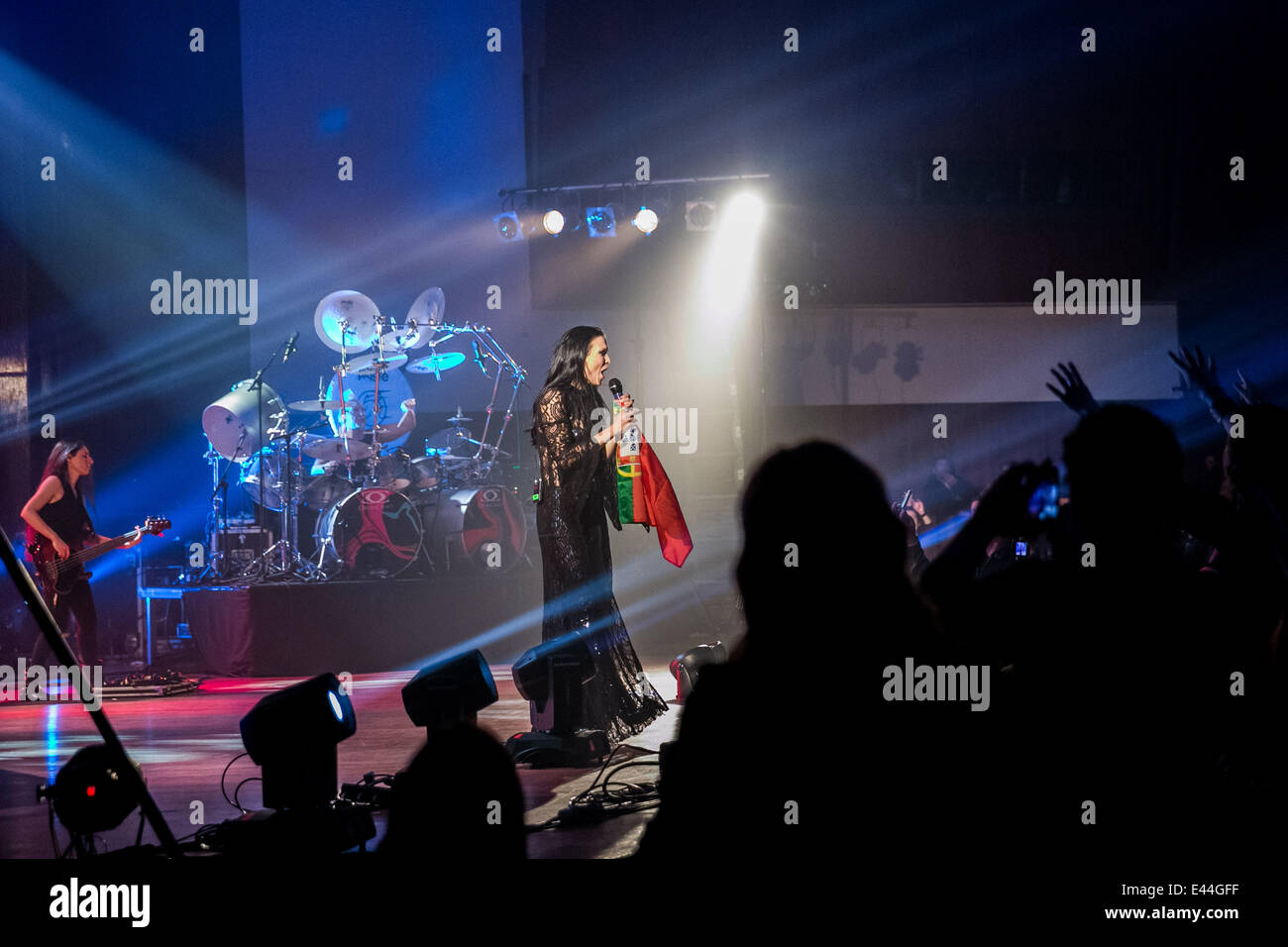 Tarja performing live in concert at the Aula Magna Featuring: Tarja ...