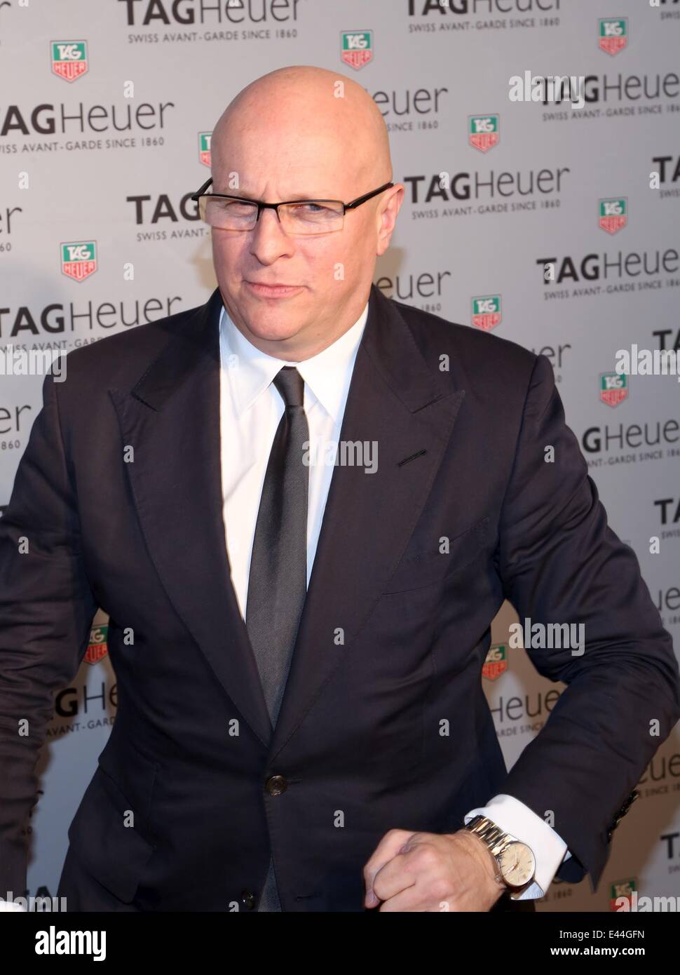 TAG Heuer New York City flagship store opening Featuring: Stephane ...