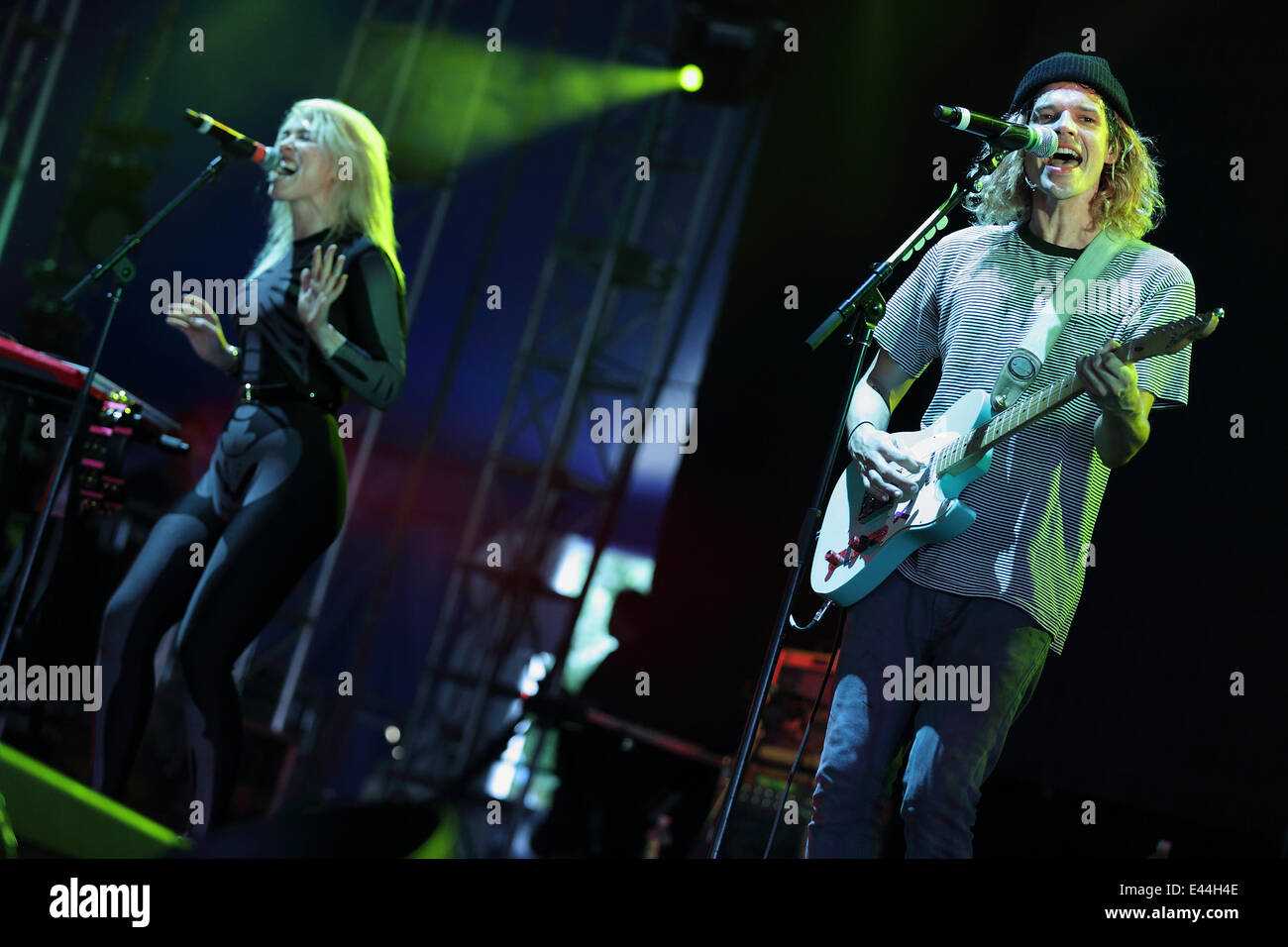 2014 Big Day Out held at the Sydney Showgrounds Featuring: Hannah ...