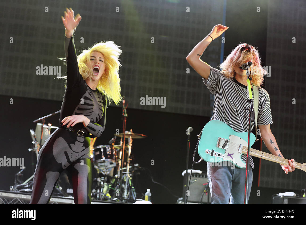 2014 Big Day Out held at the Sydney Showgrounds Featuring: Hannah ...