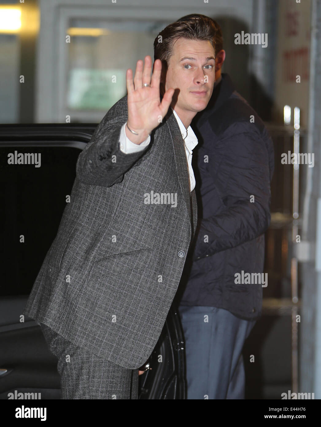 Lee Ryan outside the ITV studios Featuring: Lee Ryan Where: London ...