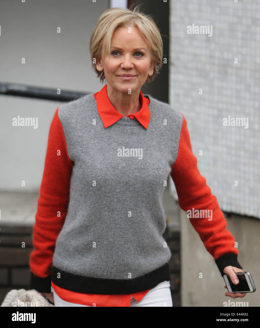 Lisa Maxwell outside ITV Studios Featuring: Lisa Maxwell Where: London ...