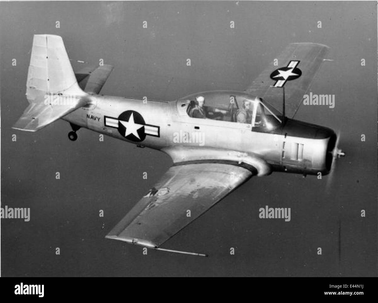 The NAA XNQ-1, a prototype aircraft developed by North American ...