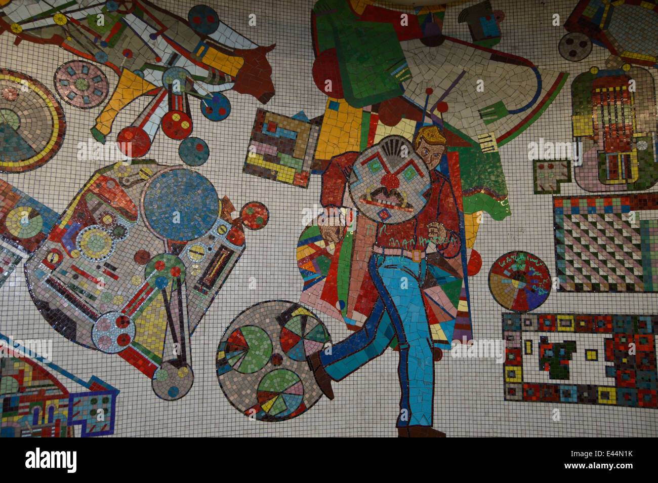 London underground art,London,UK Stock Photo - Alamy